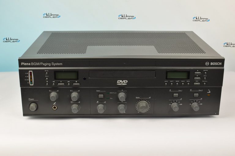 Bosch PLN-2AIO120 All-in-One system Amplifier BGM/Paging Tuner CD/DVD ...